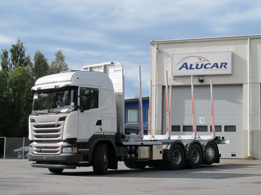 Latest truck: Scania - Alucar