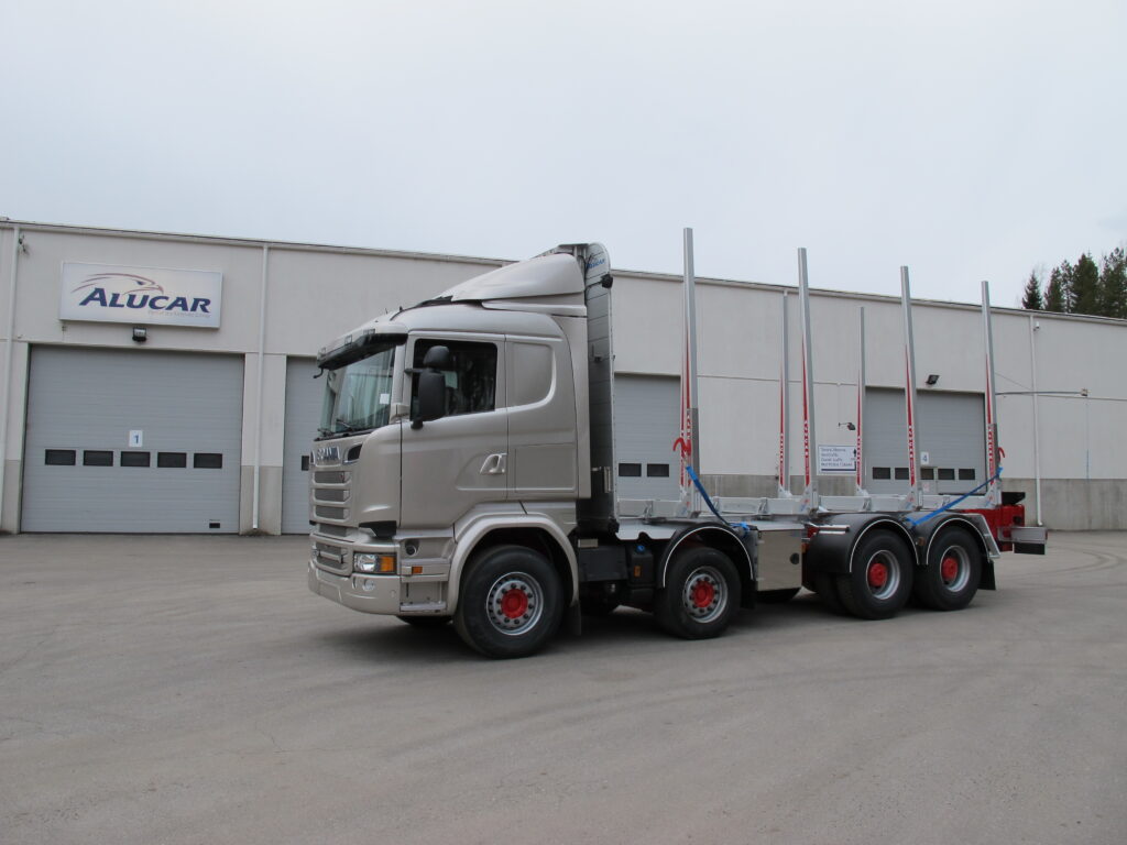 Latest truck: Scania - Alucar