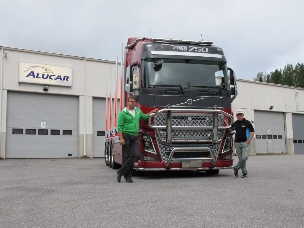 Latest truck: Volvo - Alucar