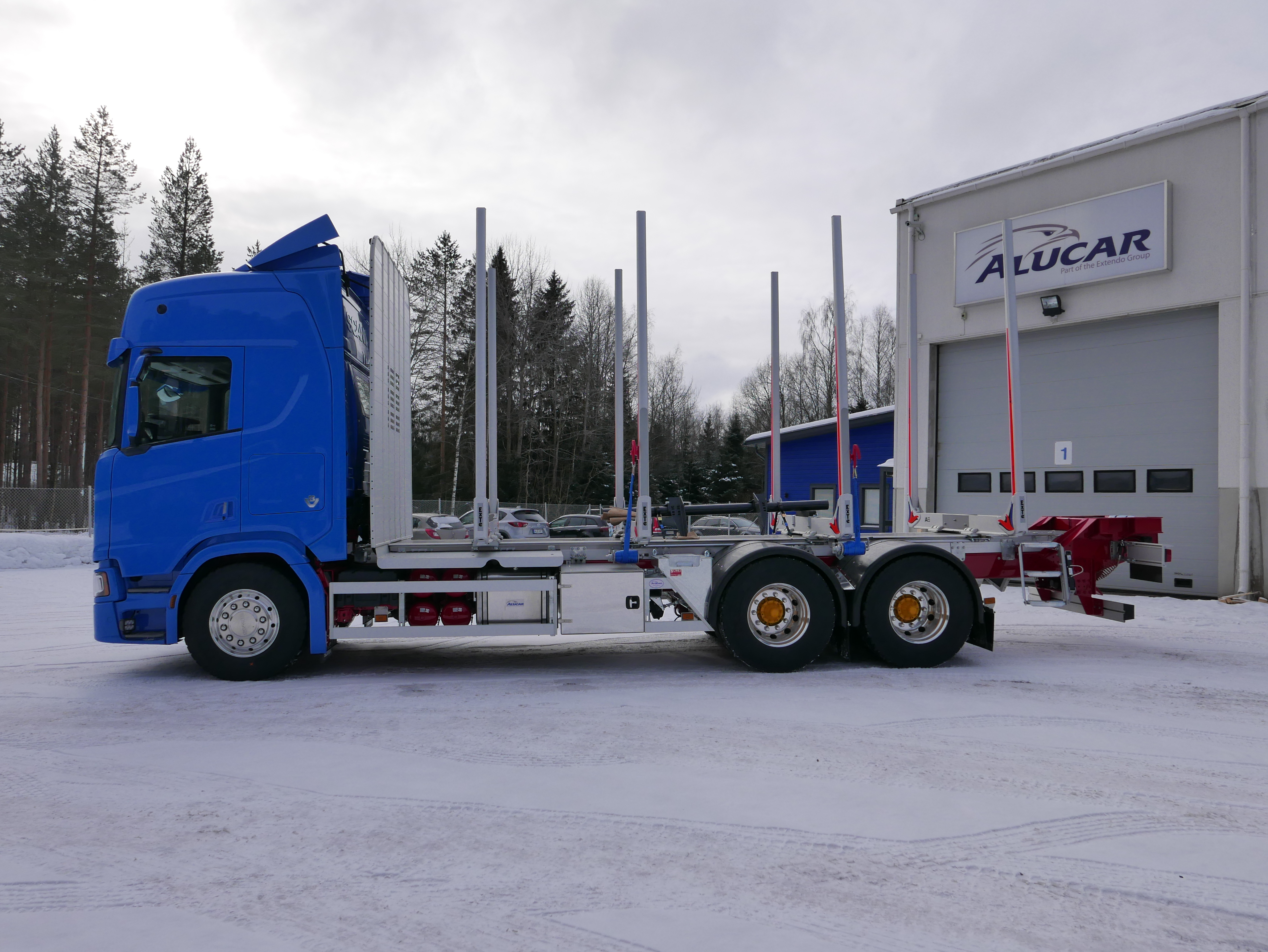 Latest truck: Scania - Alucar