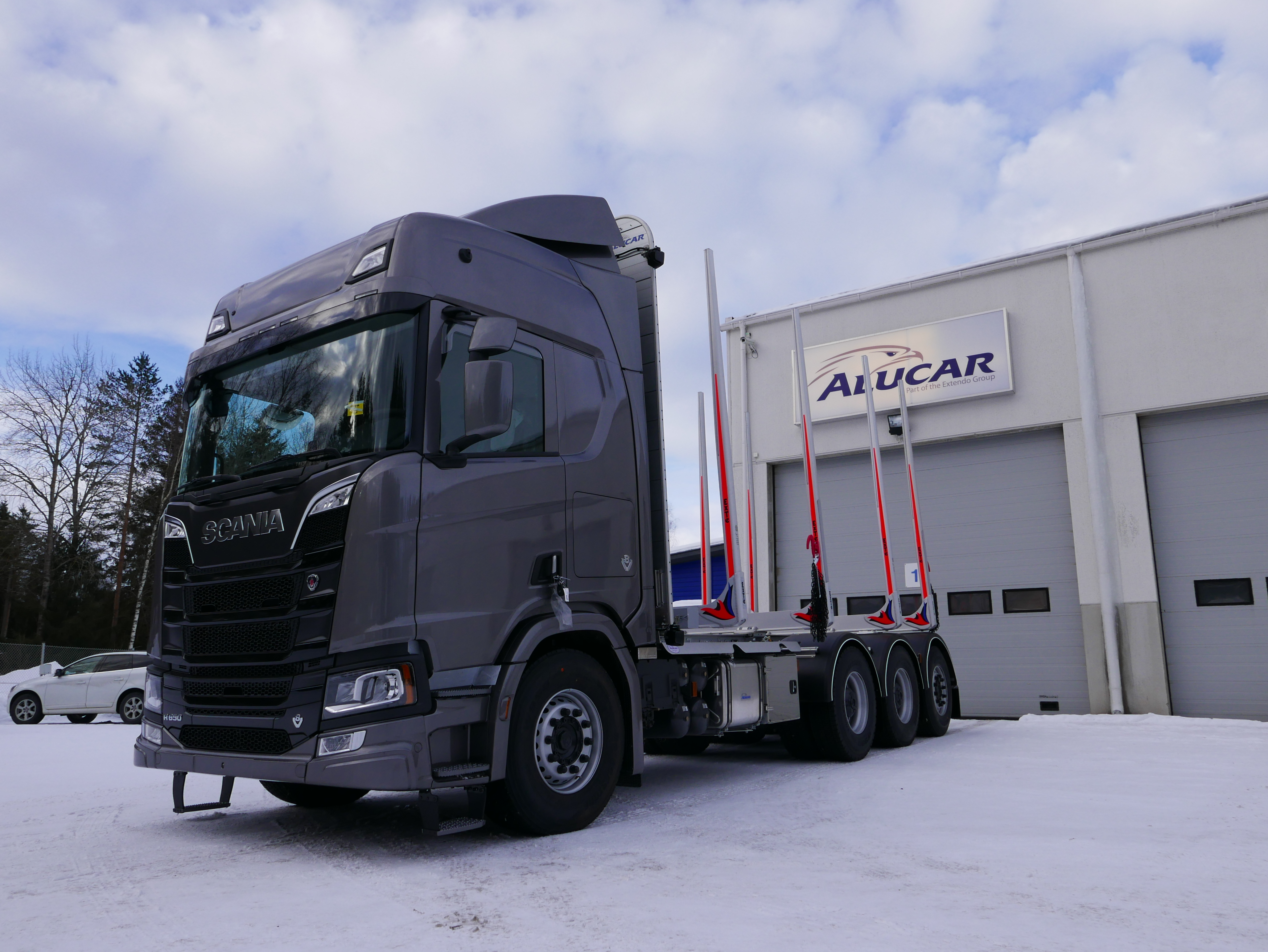 Latest truck: Scania - Alucar