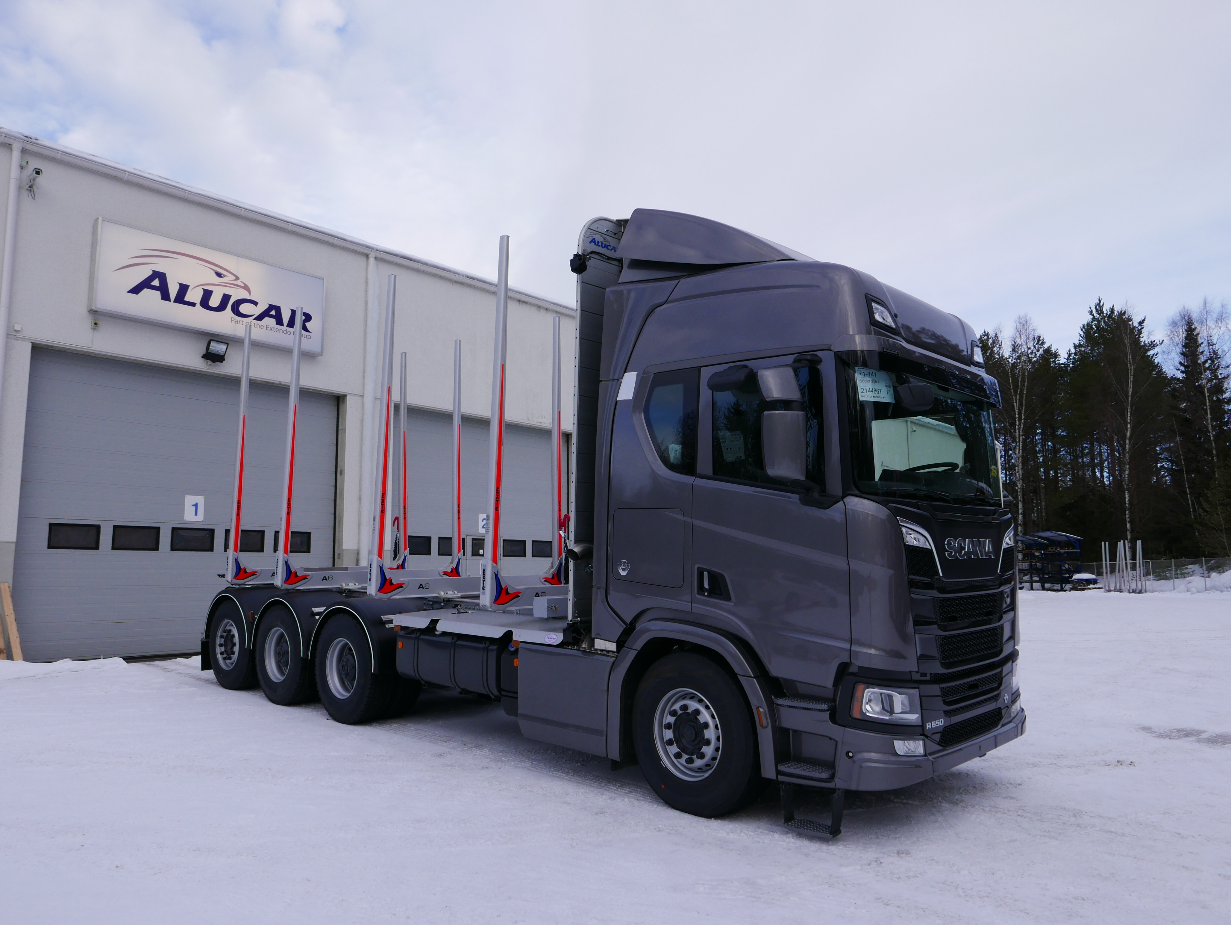 Latest truck: Scania - Alucar