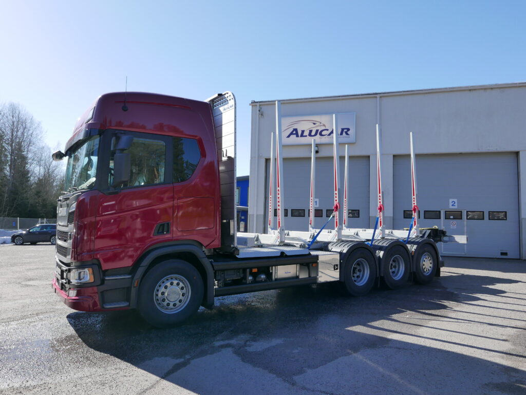 Alucarin rakentama auto: Viimeisin rakennettu auto: Scania - Alucar