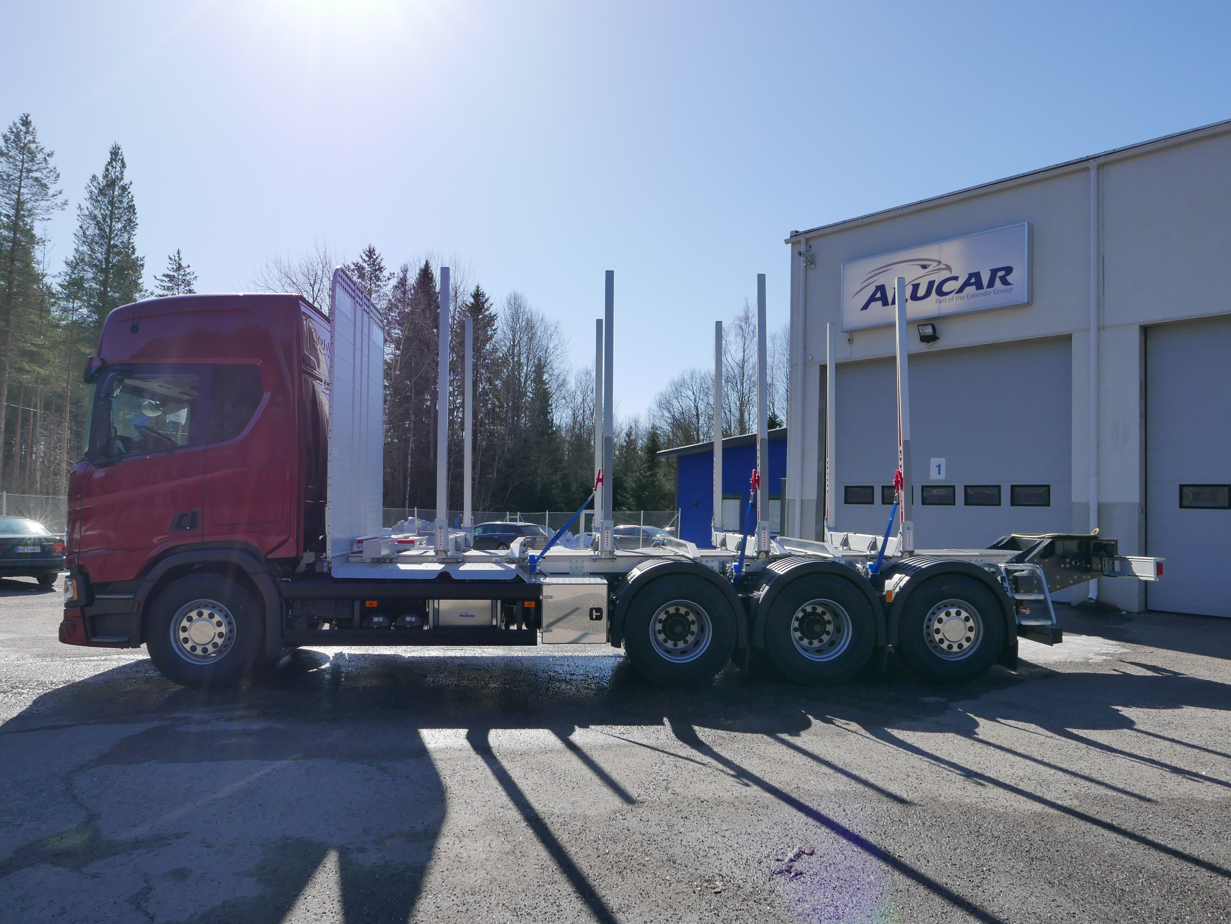Latest truck: Scania - Alucar