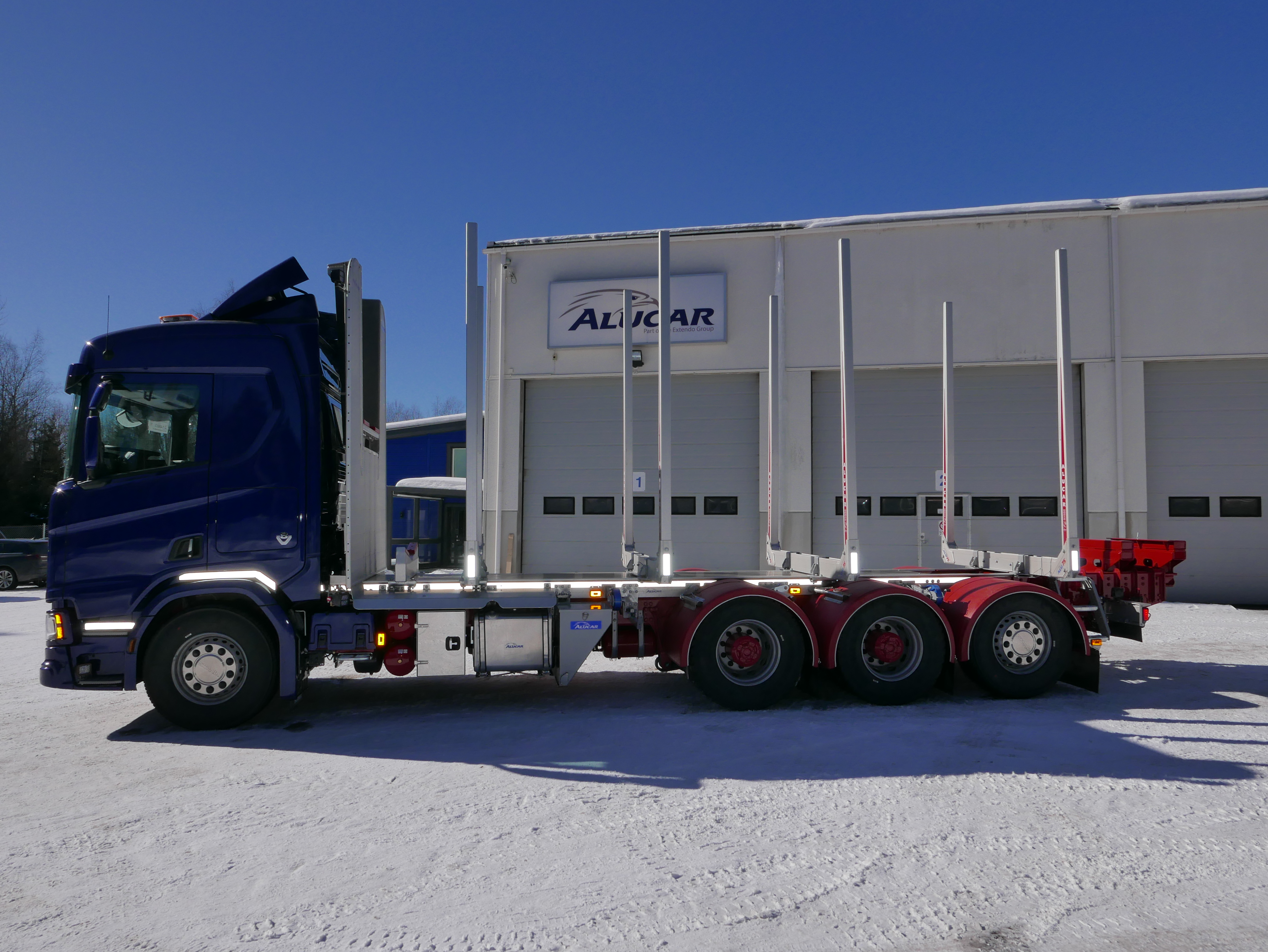 Latest truck: Scania - Alucar