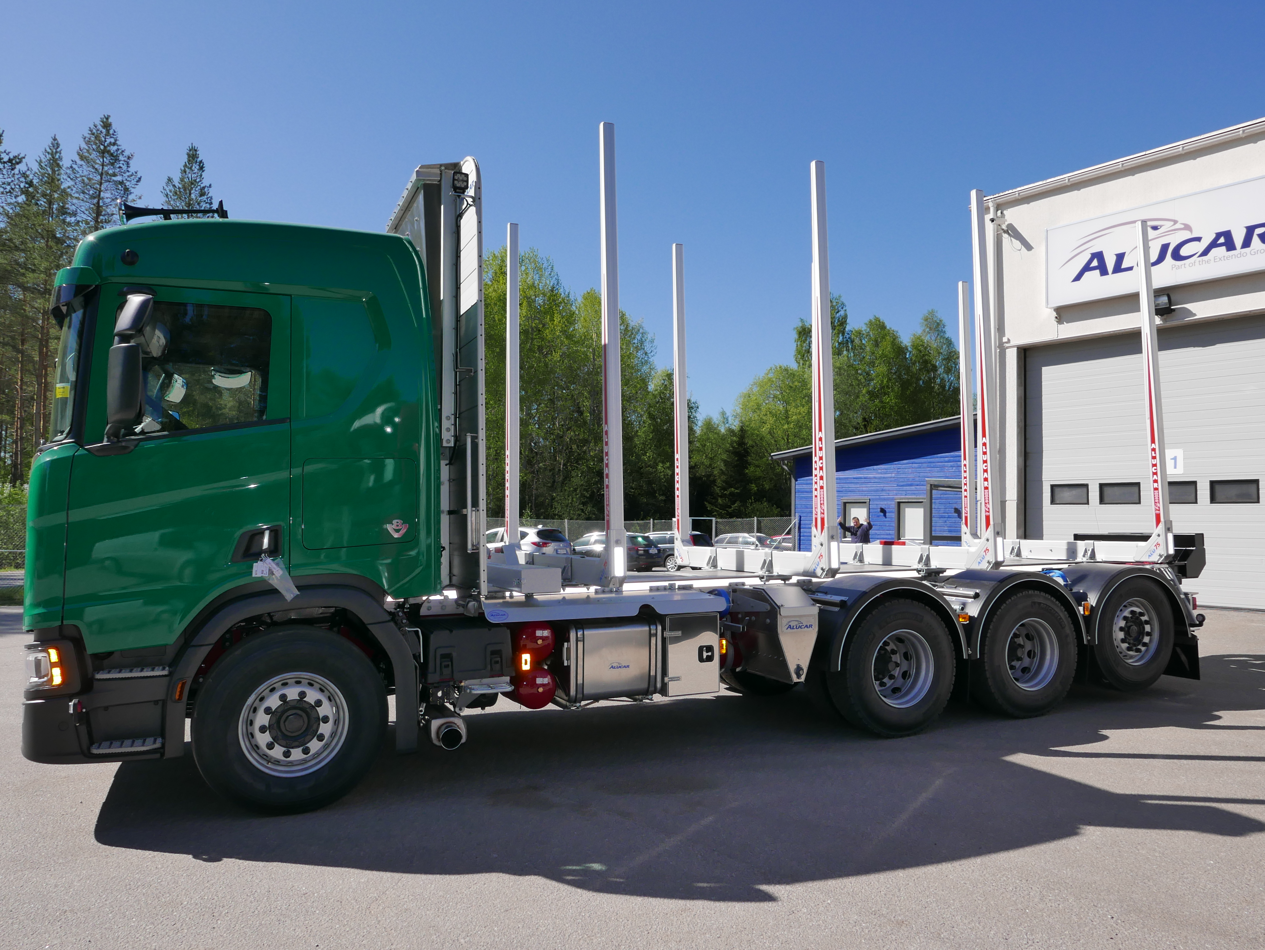 Latest truck: Scania - Alucar