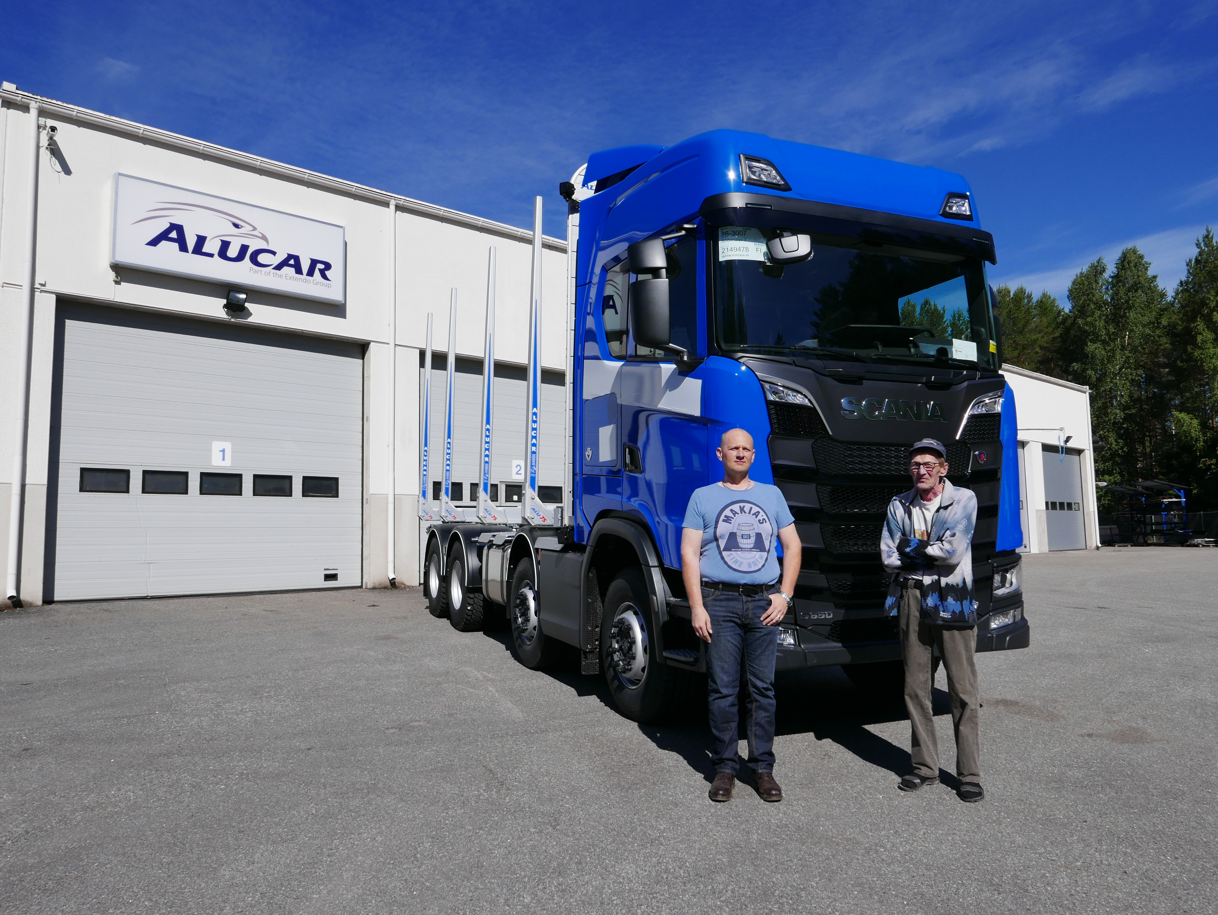 Latest truck: Scania - Alucar