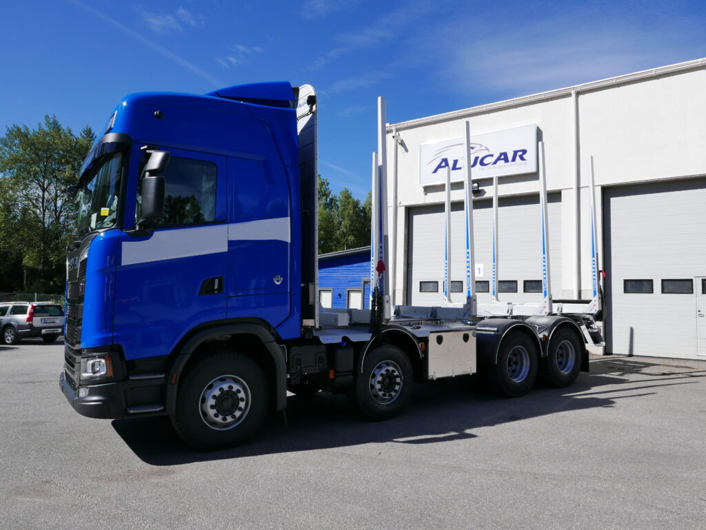Latest truck: Scania - Alucar