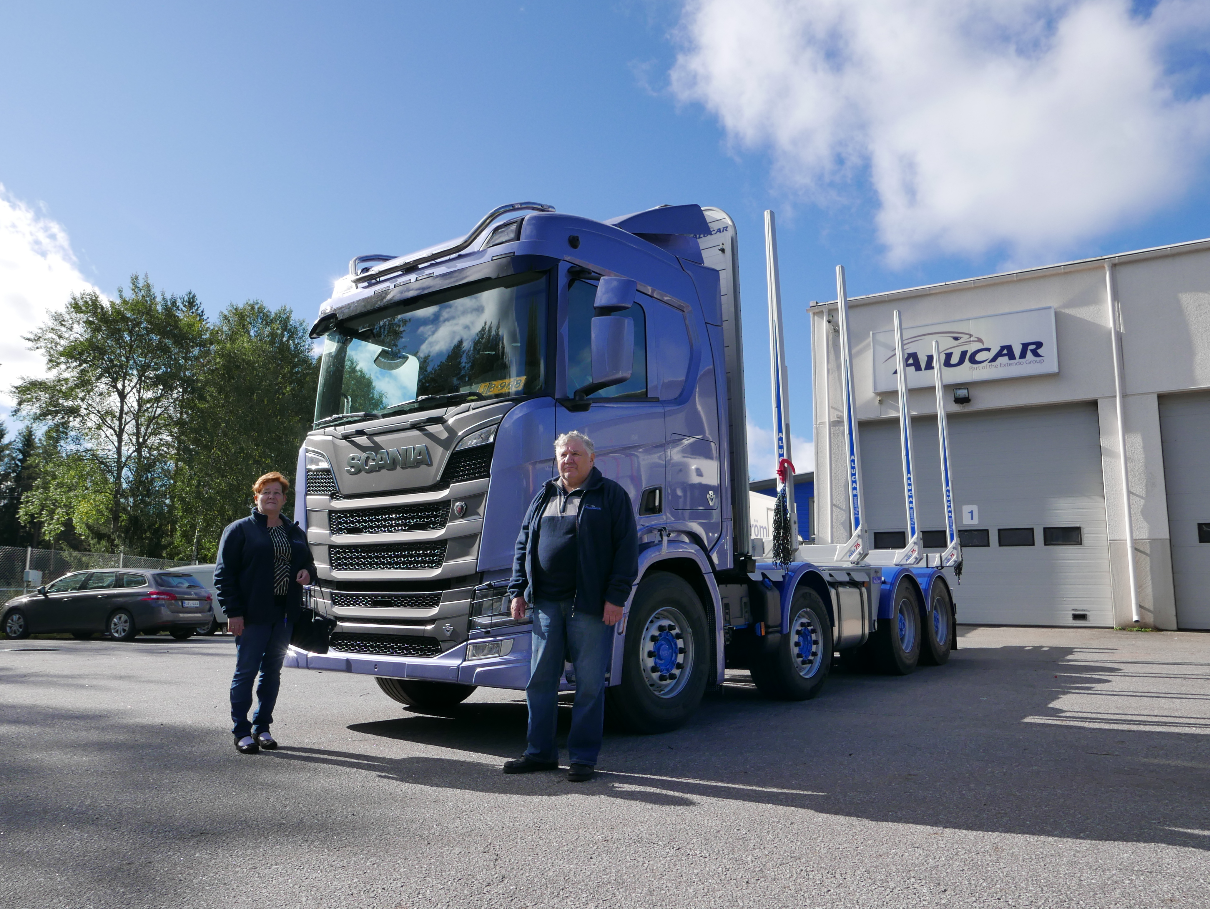 Latest truck: Scania - Alucar