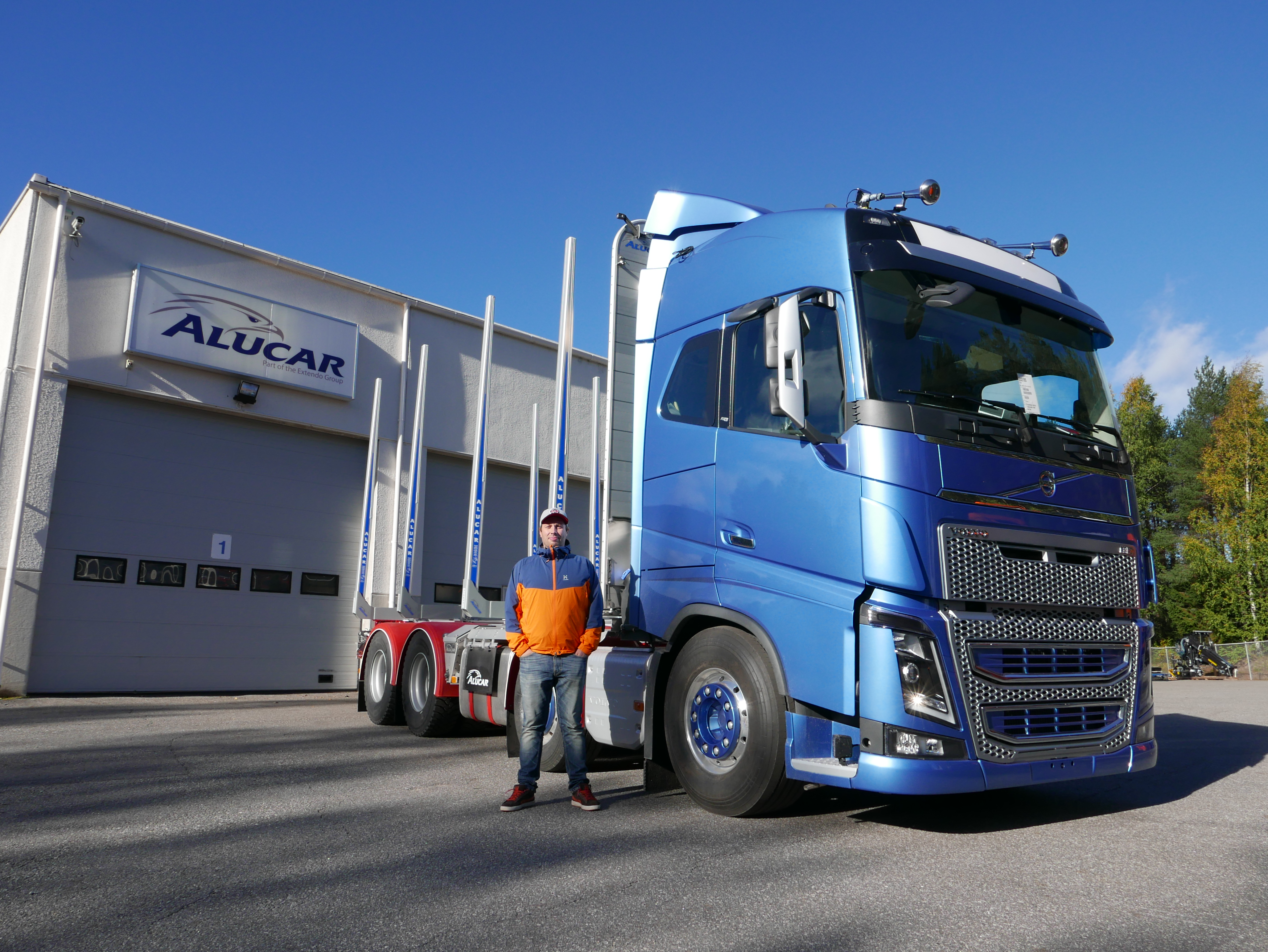Latest truck: Volvo - Alucar