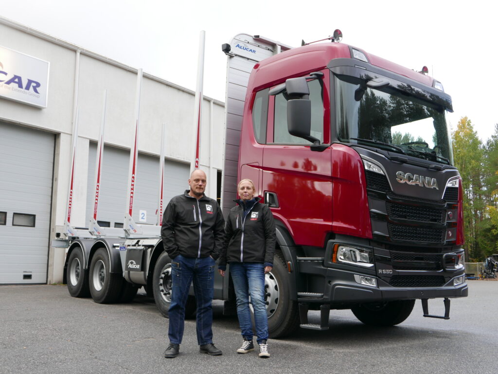 Latest truck: Scania - Alucar