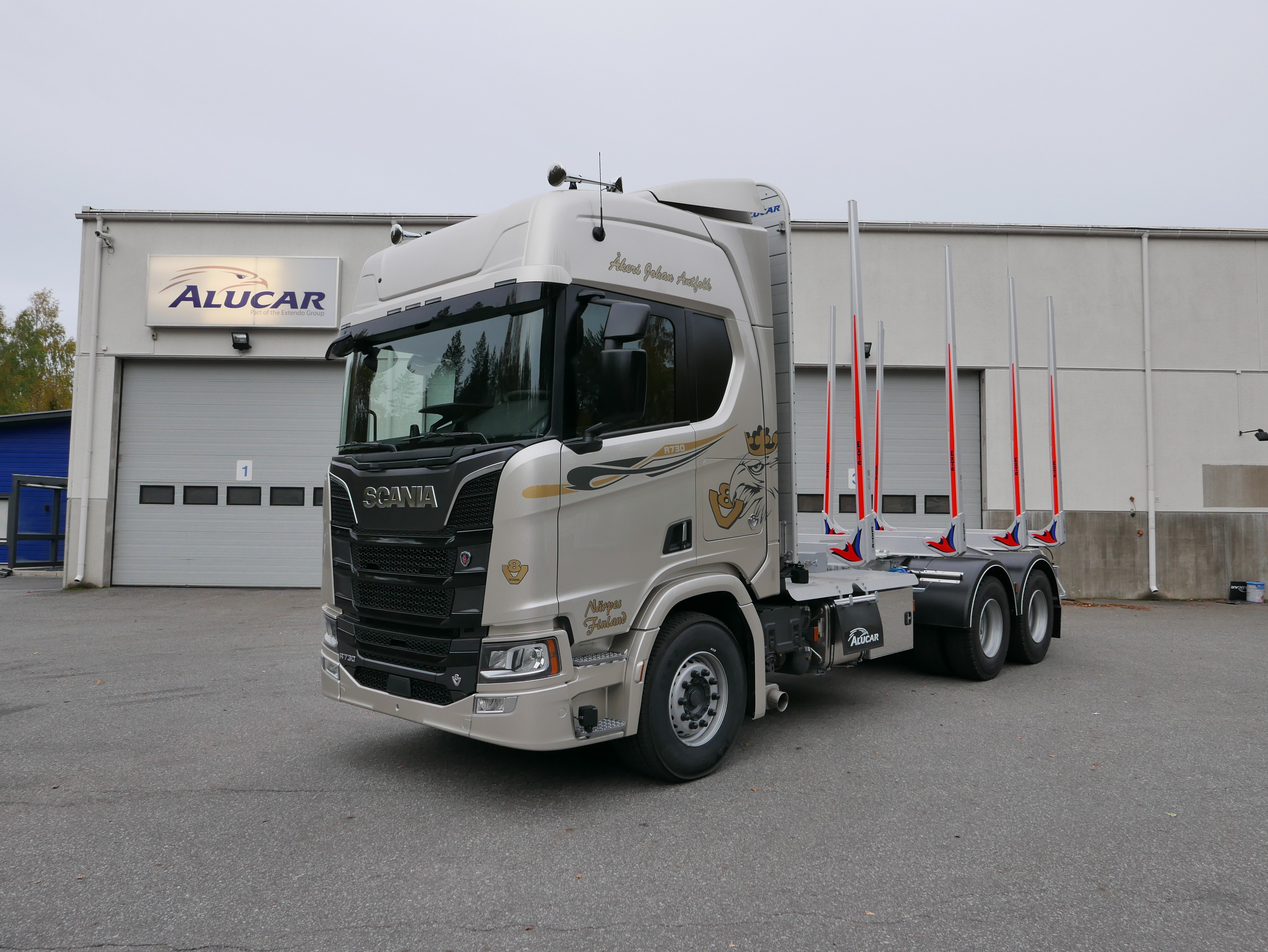 Latest truck: Scania - Alucar