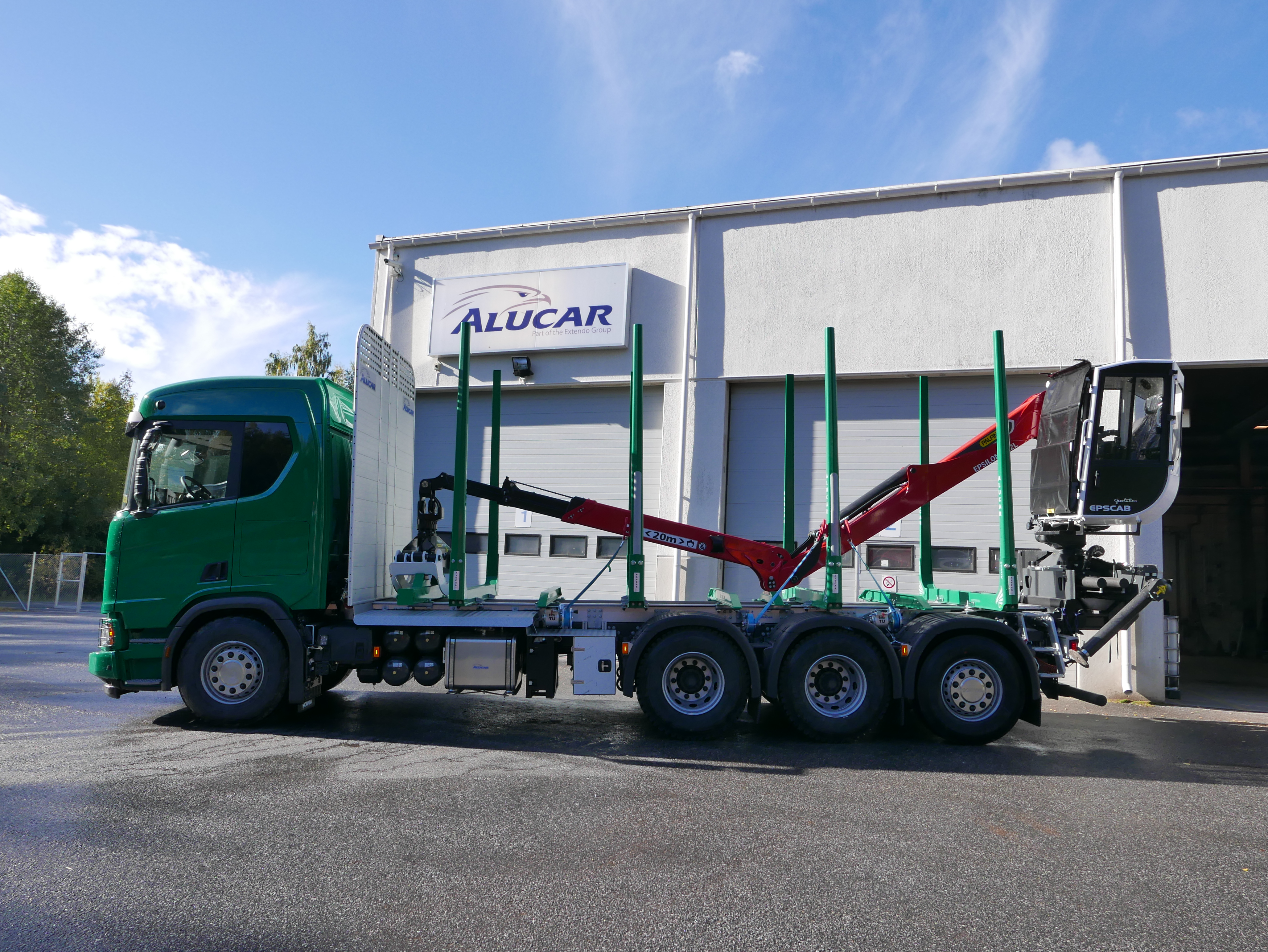Latest truck: Scania - Alucar