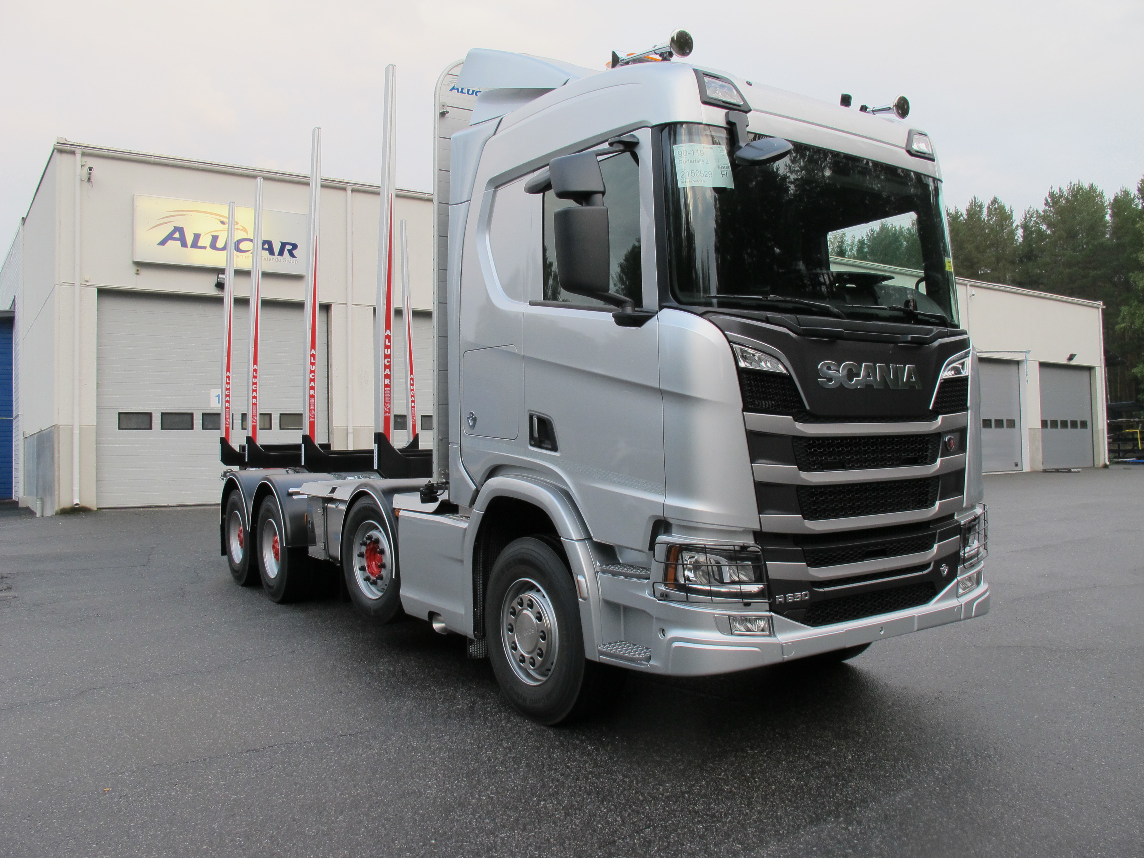 Latest truck: Scania - Alucar