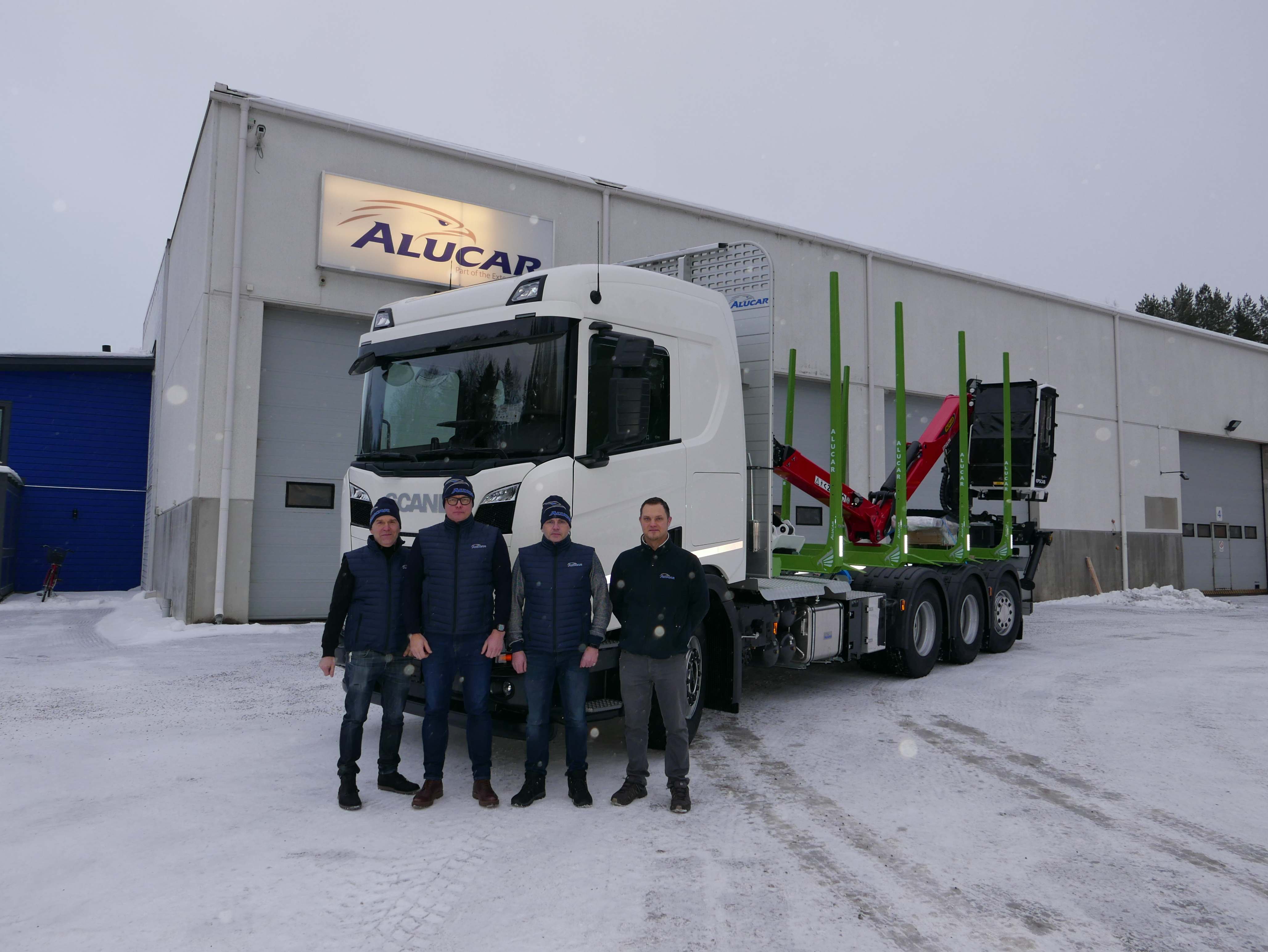 Latest truck: Scania - Alucar