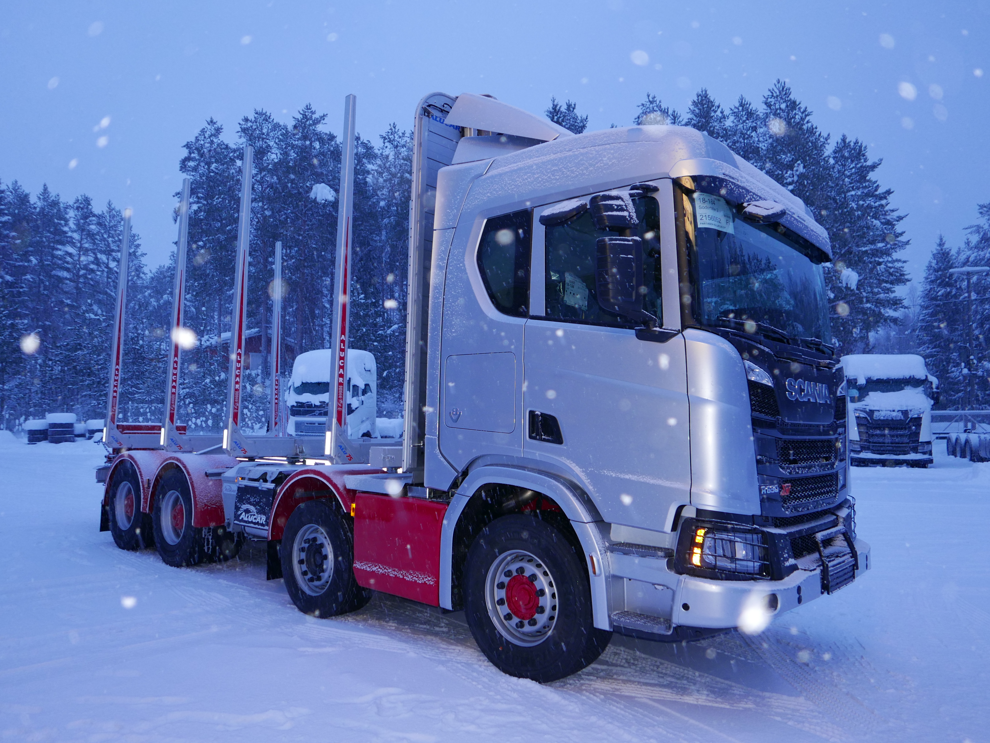 Latest truck: Scania - Alucar