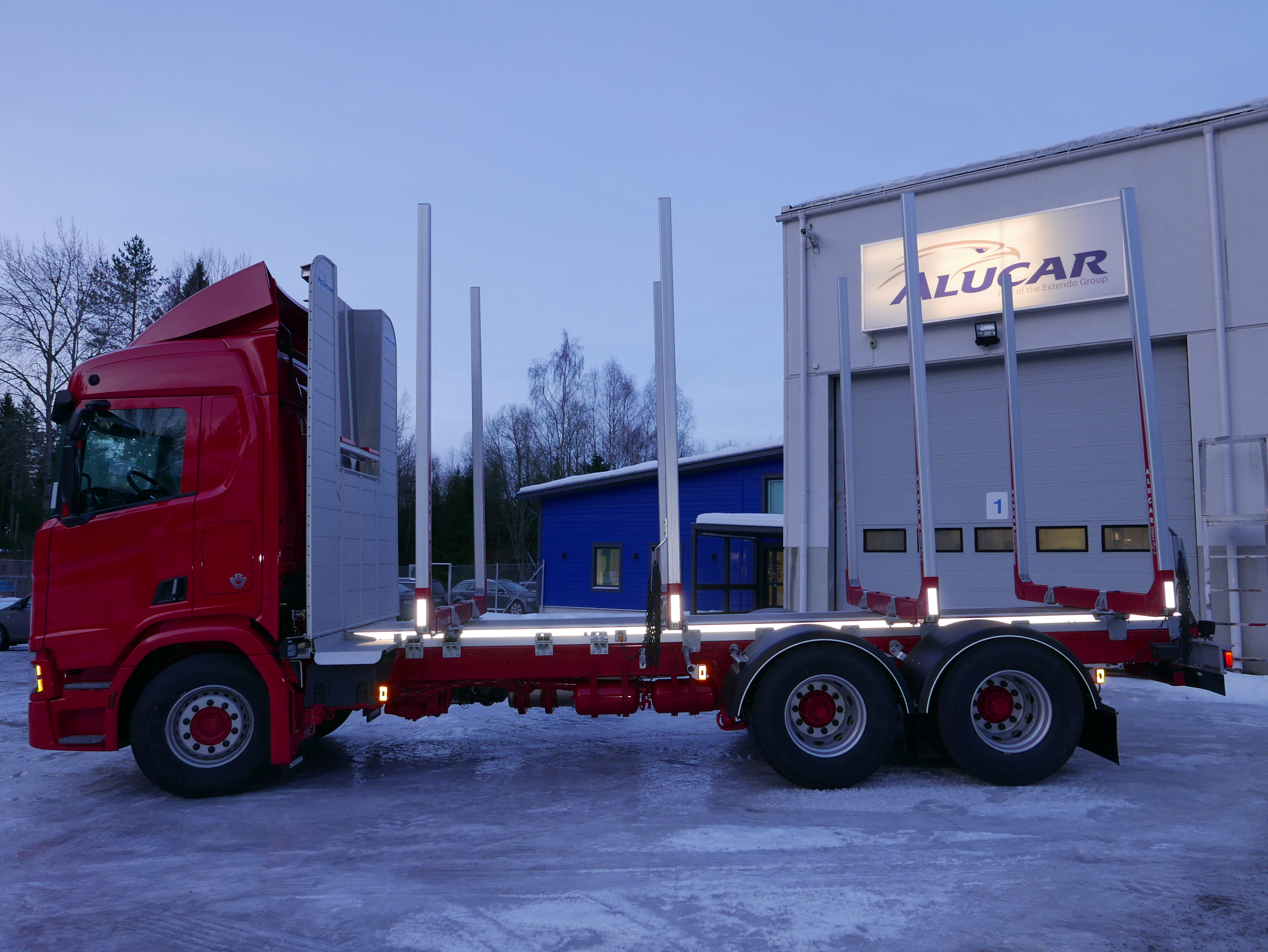 Latest truck: Scania - Alucar