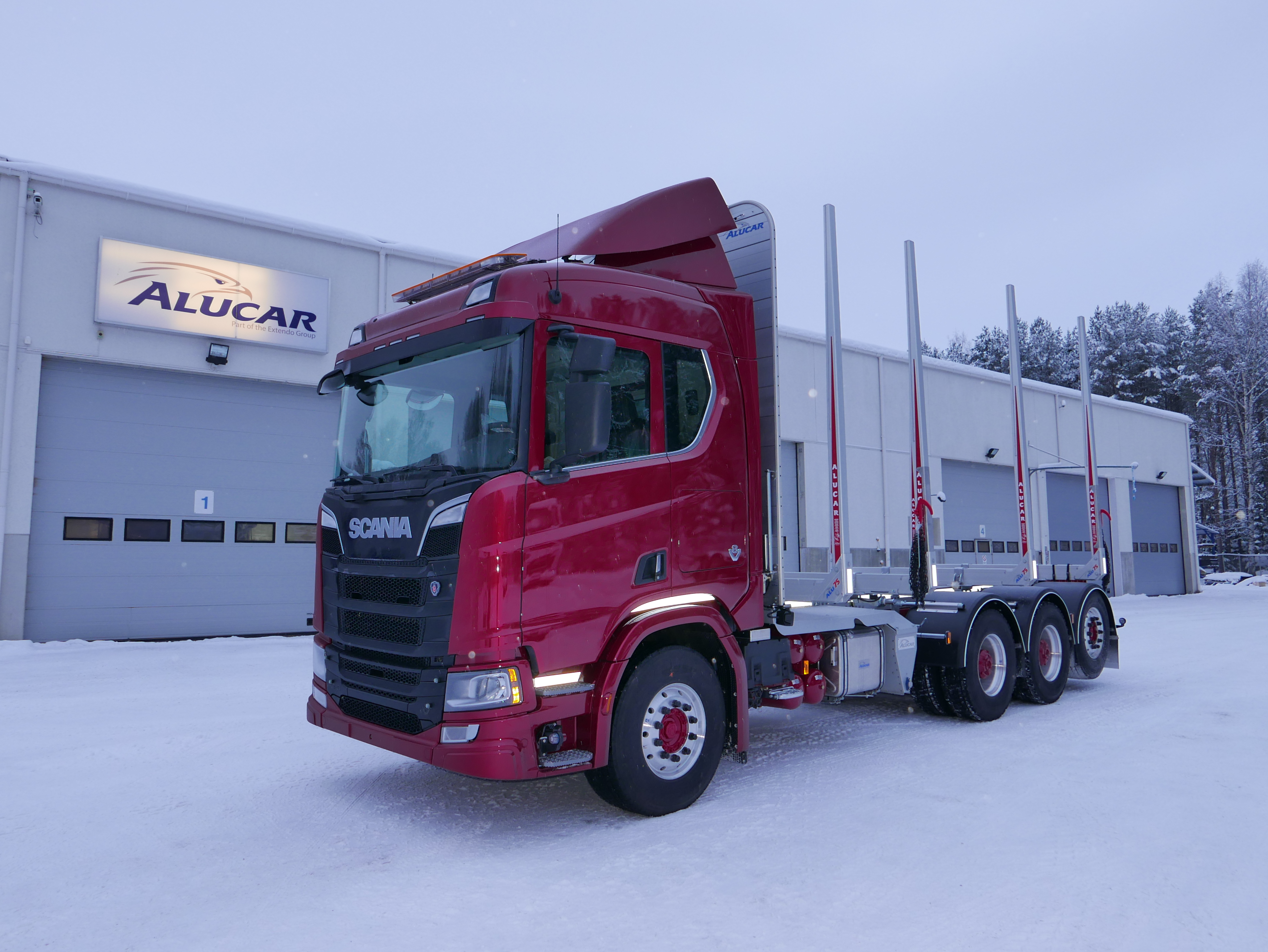 Latest truck: Scania - Alucar