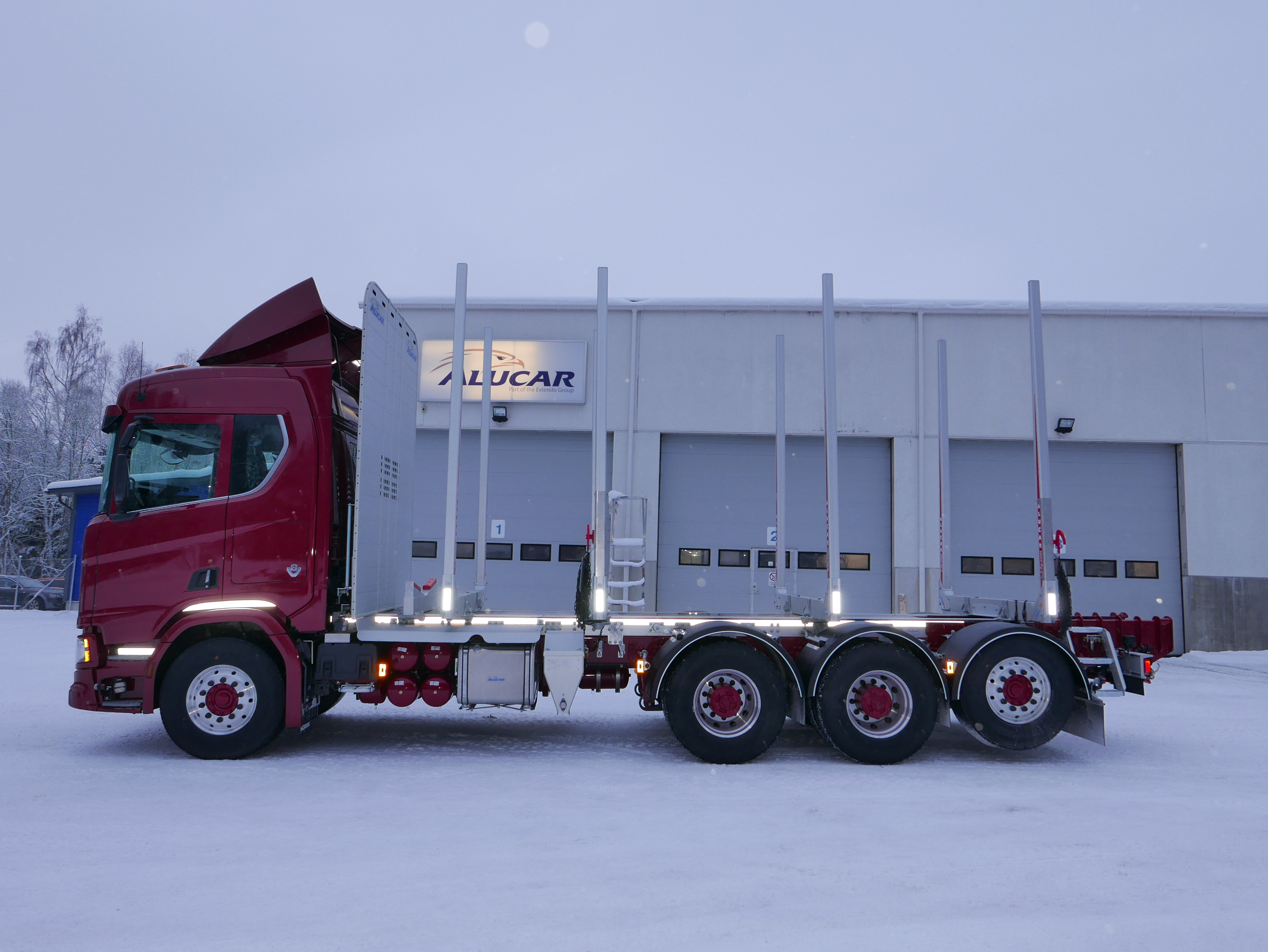 Latest truck: Scania - Alucar