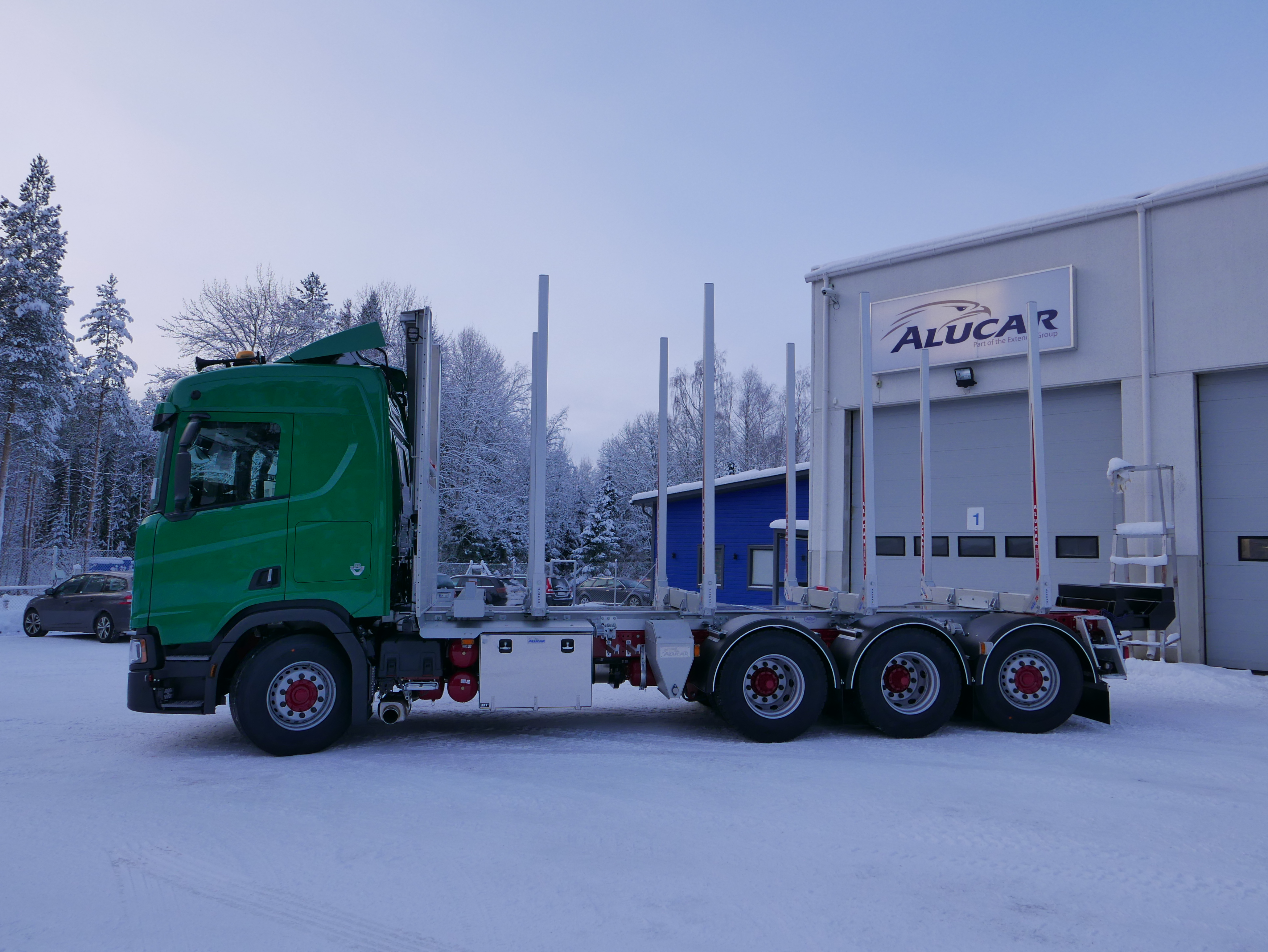 Latest truck: Scania - Alucar