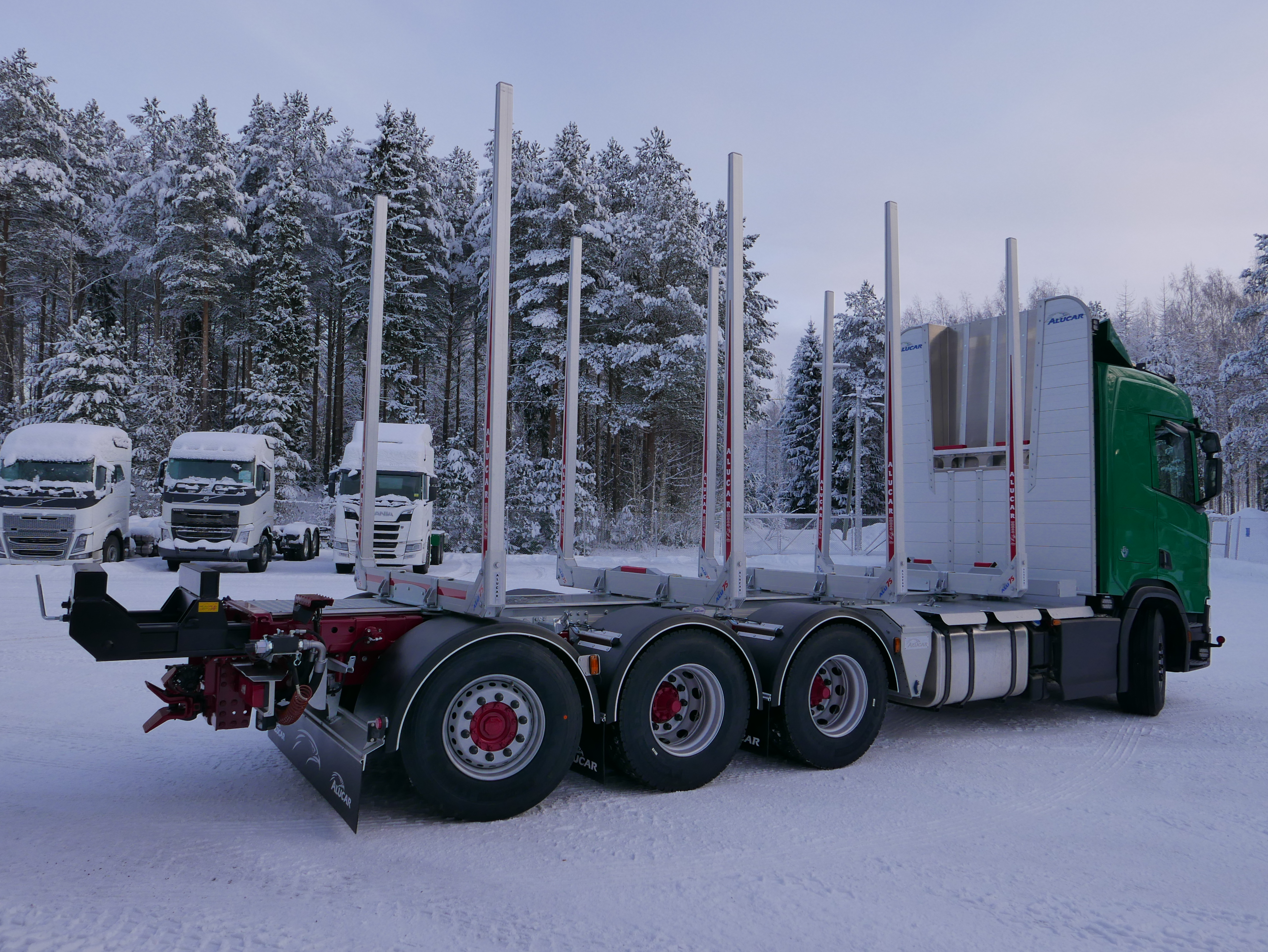 Latest truck: Scania - Alucar