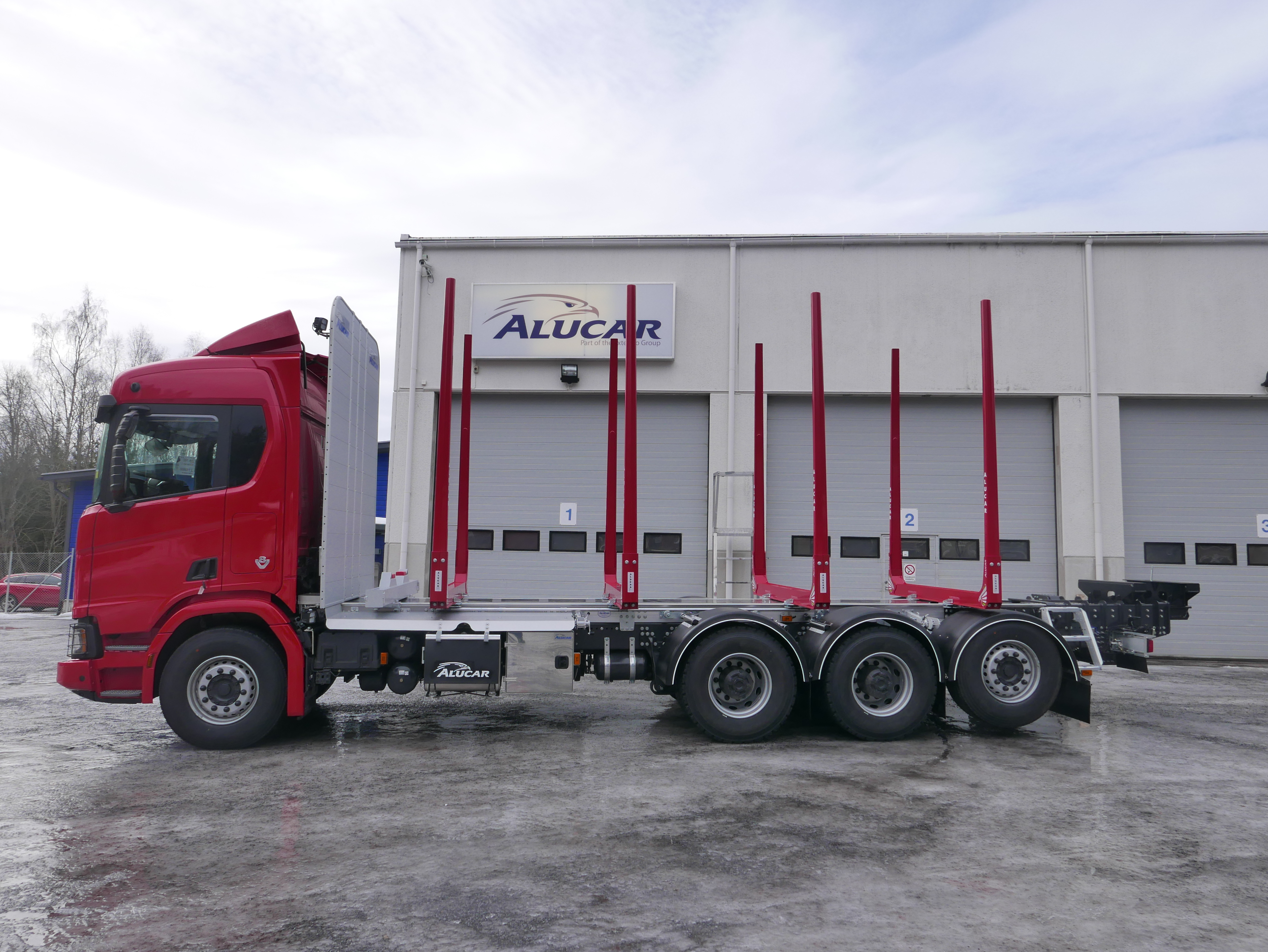 Latest truck: Scania - Alucar
