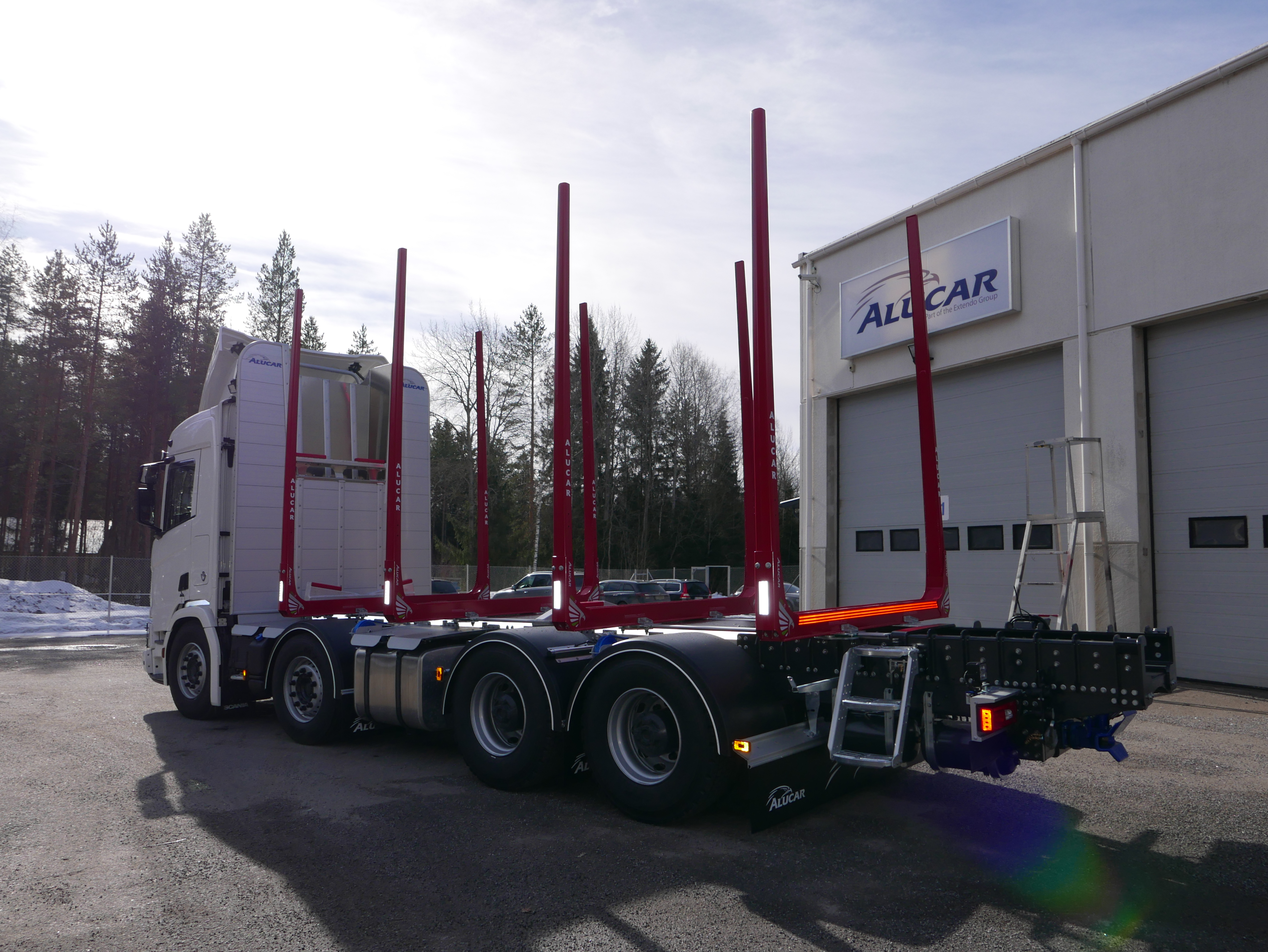 Latest truck: Scania - Alucar