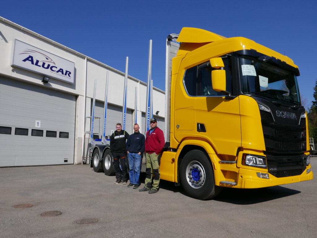 Alucarin rakentama auto: Viimeisin rakennettu auto: Scania - Alucar