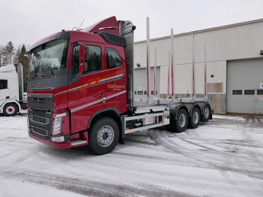 Alucarin rakentama auto: Kes-Trans Oy - Alucar