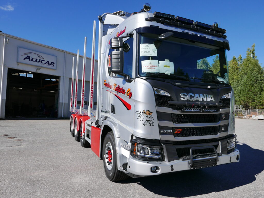 Alucarin rakentama auto: Partasen Kuljetus Oy - Alucar