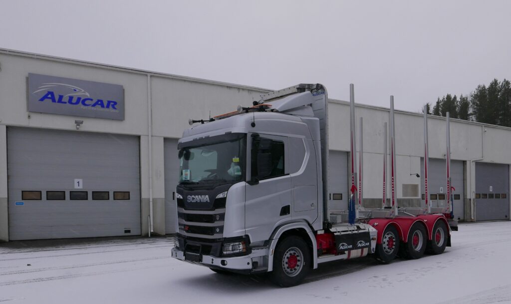 Alucarin rakentama auto: Partasen Kuljetus Oy - Alucar