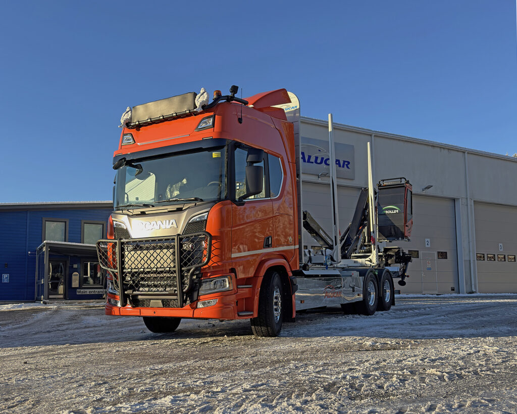 Alucarin rakentama auto: Henrik Larssons Åkeri AB - Alucar